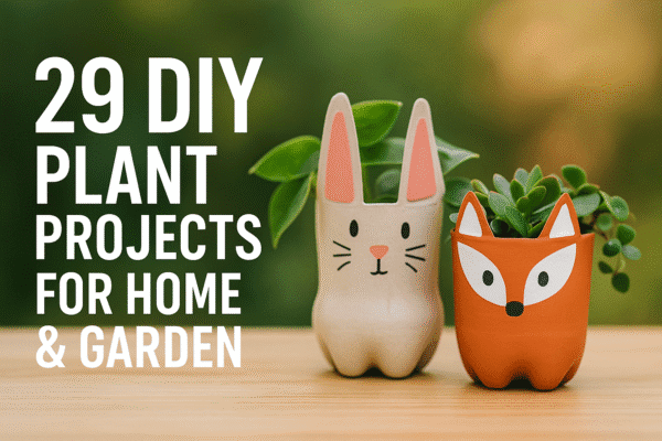 29 Creative DIY Plant Projects to Green Up Your Home and Garden